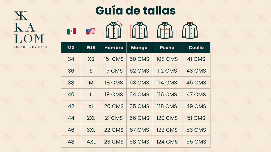 Guía de Tallas